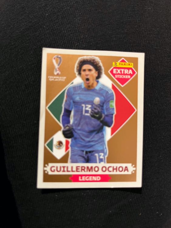 Panini Bronze Extra Sticker Guillermo Ochoa 2022 Qatar/Katar | Kaufen ...