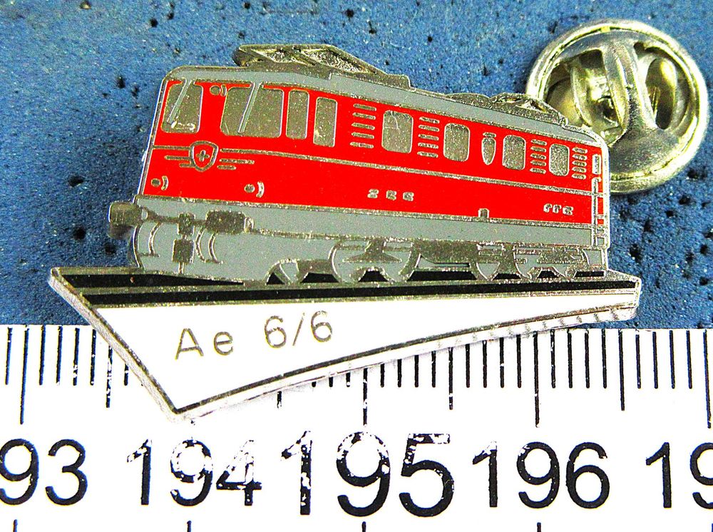 SBB CFF E-LOK Ae 6/6 PIN ENAMEL HUGENIN LE LOCLE SCHWEIZ (Gebraucht) in ...