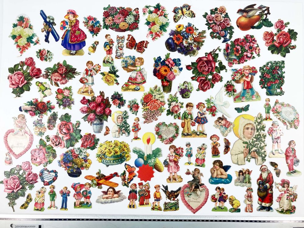 Poesiebilder Glanzbilder Antik 1930s Scrapbook Poesiealbum (Gebraucht) in Wetzikon ZH für CHF 10 ...