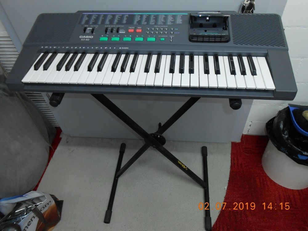 Keyboard Casio KT-40 mit Kassette Aufn. (Gebraucht) in Hittnau für CHF ...