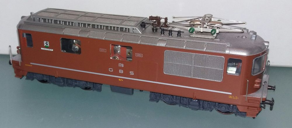 Hag HO - E-Lok Re 4/4 GBS - DC - analog (Schwarzenburg) (Gebraucht) in ...