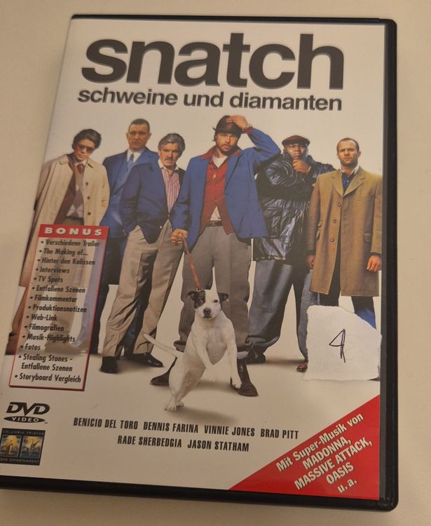 Snatch - Schweine und Diamanten DVD (Gebraucht) in Regensdorf für CHF 2 – mit Lieferung auf ...