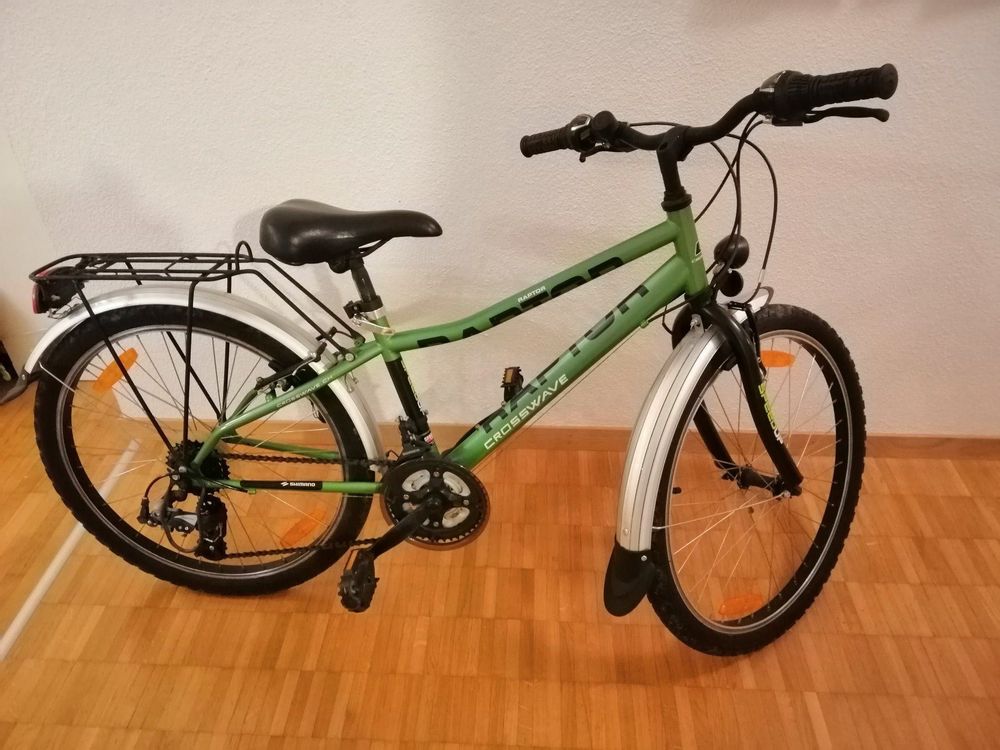 Kindervelo Crosswave Raptor 24" grün | Kaufen auf Ricardo