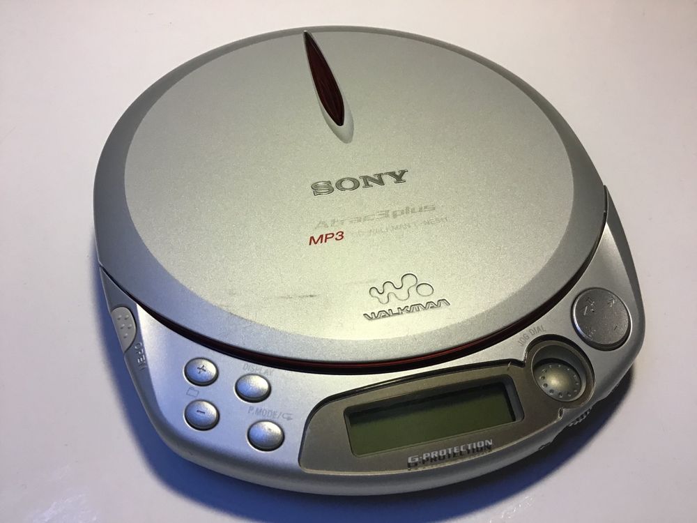 Kult Walkman"SONY D-NE511 ATRAC 3 PLUS"mit MP3 2000er Jahre | Kaufen ...