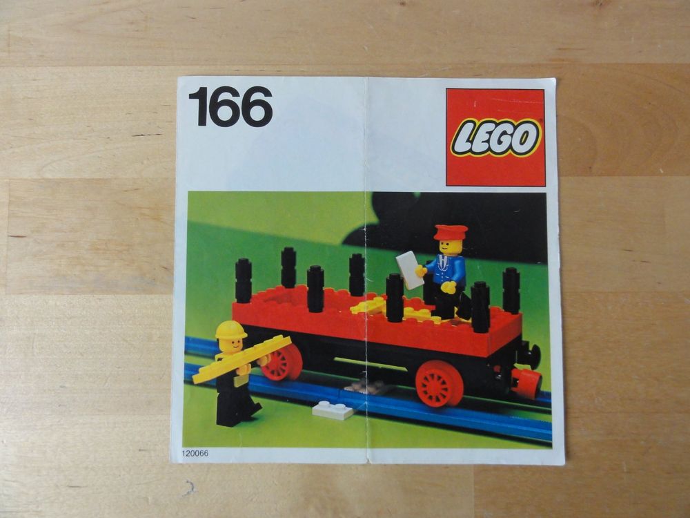 LEGO nostalgie Bahn Bauanleitung 166 (Gebraucht) in für CHF 4 – mit ...