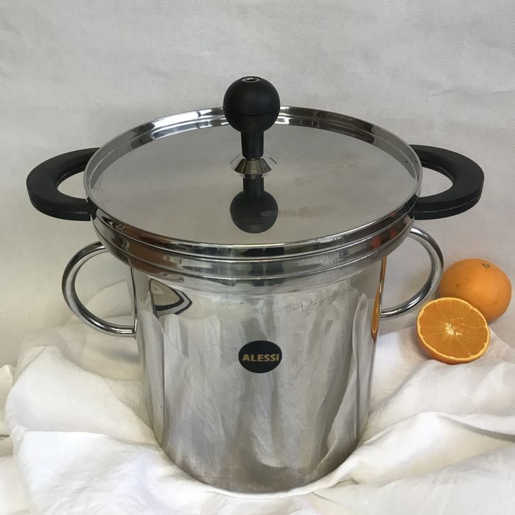 Alessi Pasta Pot Set Stainless Steel Inox Vintage (Neu (gemäss ...
