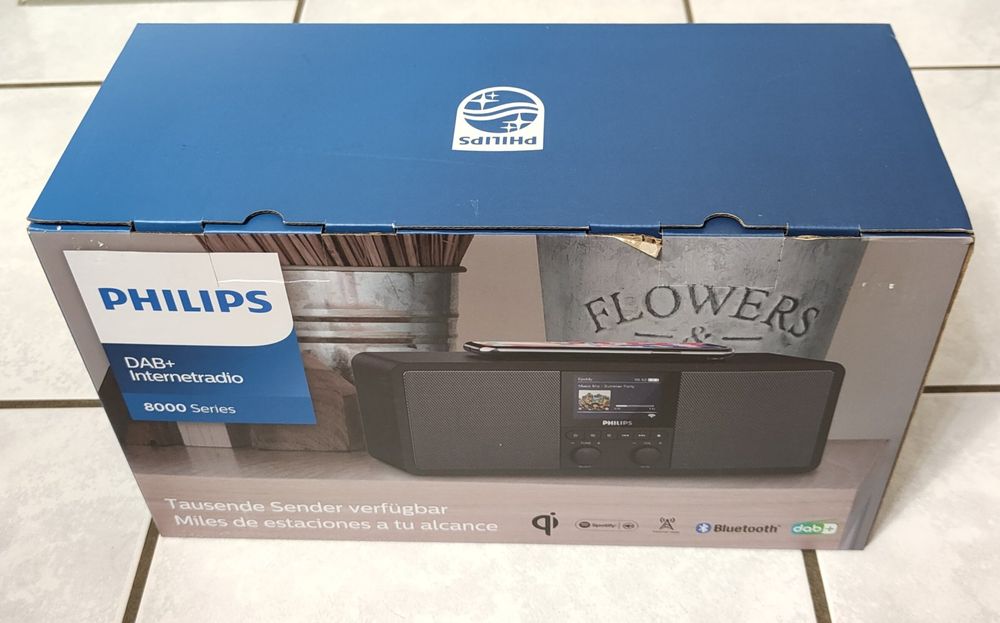 Philips DAB+ Internetradio 8000 Series!!! NEU!!! (Neu (gemäss ...