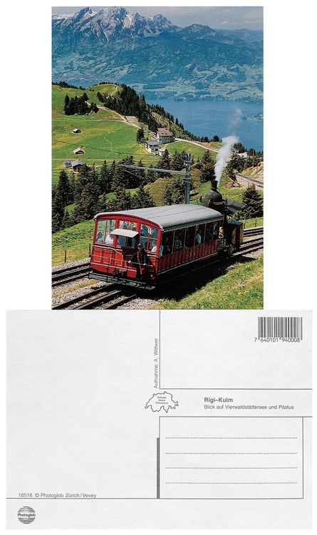 Rigi Kulm Vitznau Goldau Schwyz Bahn VRB 125 Jahre Rigibahn (Neu (gemäss Beschreibung)) in Bern ...