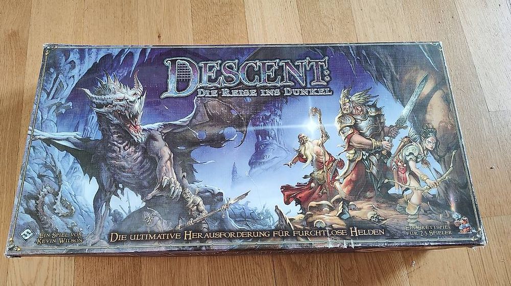 Descent 1. Edition plus Erweiterung "Wege des Ruhms" (Gebraucht) in ...