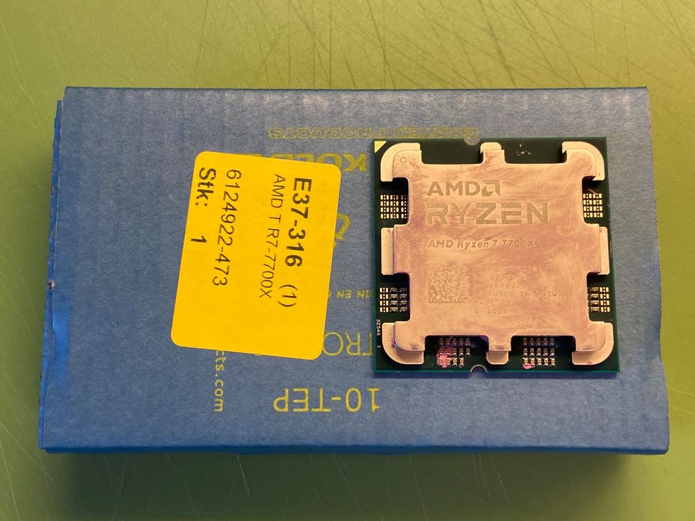 AMD AM5 Ryzen 7 7700X, 8x 4.50GHz, tray | Kaufen auf Ricardo