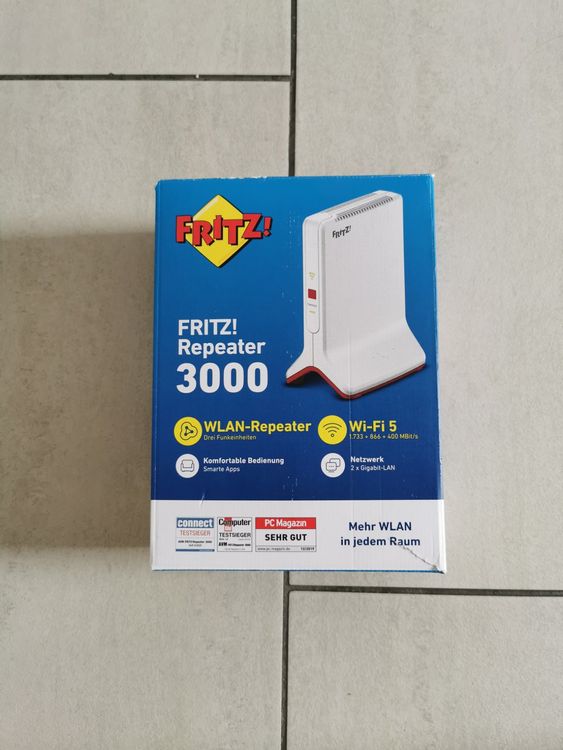 AVM FRITZ! Repeater 3000 International WLAN-Mesh (Neu und ...