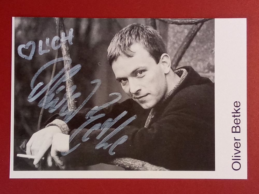 Oliver Betke Autogramm signiert Fotopostkarte 10x15cm (Gebraucht) in ...