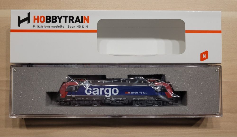 Hobbytrain H30178 SBB Cargo Vectron BR 193 051 Spur N analog (Neu und ...