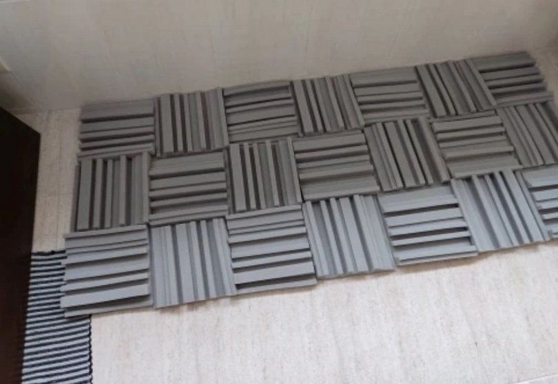 24 Platten Tonaufnahme im Studio / Plaques absorption de son (Neu und ...