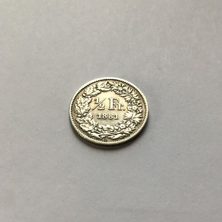 1881 50 Rappen (Gebraucht) in Kirchberg SG für CHF 23.5 – mit Lieferung auf Ricardo kaufen
