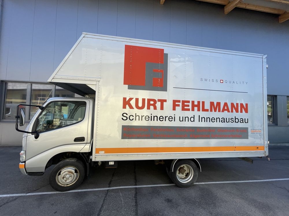 Toyota Dyna Lieferwagen zu verkaufen (Gebraucht) in Stallikon für CHF 17999 – nur Abholung auf ...