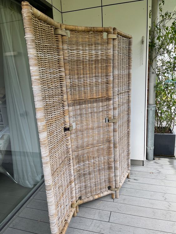 Paravent aus Rattan 3-teilig (Gebraucht) in für CHF 59 – nur Abholung ...