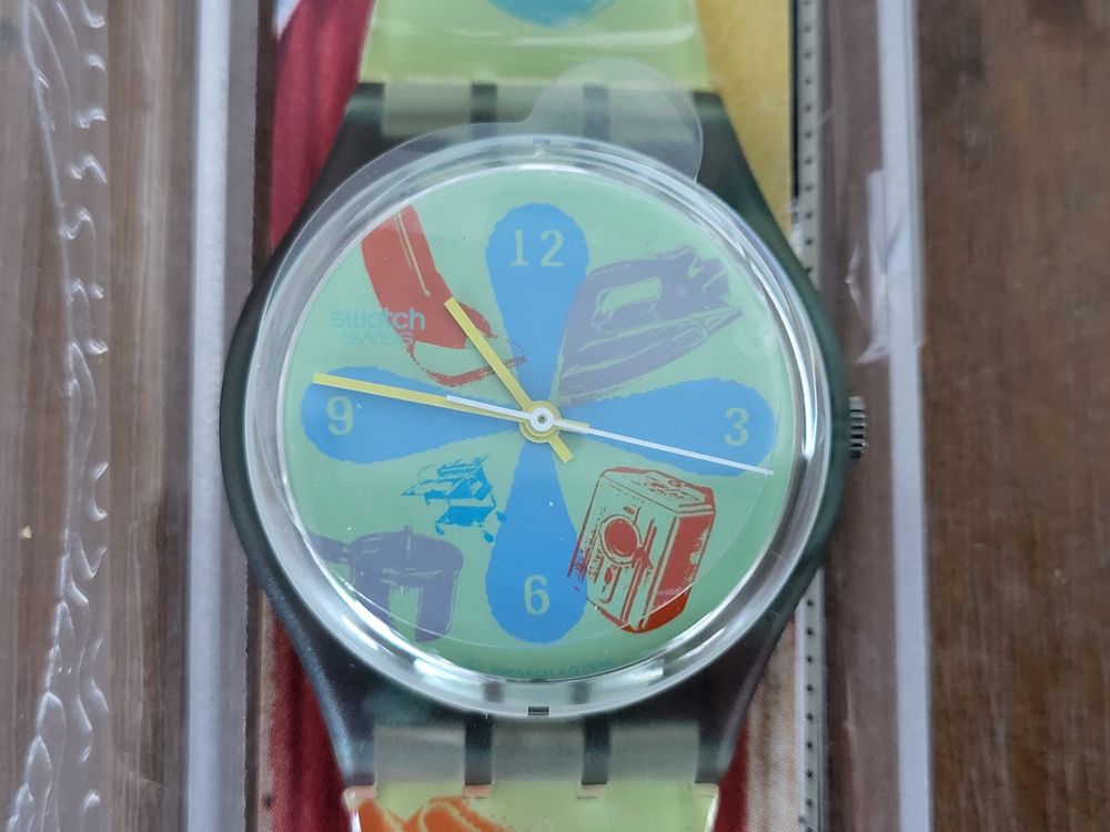 SWATCH GG145 WINDMEAL BY SU HUNTLEY NEU (Neu und originalverpackt) in Lommiswil für CHF 29 – mit ...