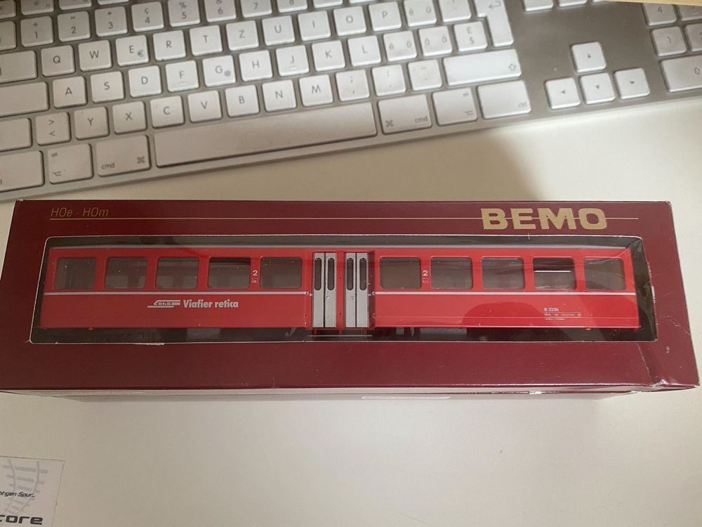 Bemo Vitrine RhB2336Miiteleinstiegw 29.- (Neu (gemäss Beschreibung)) in ...