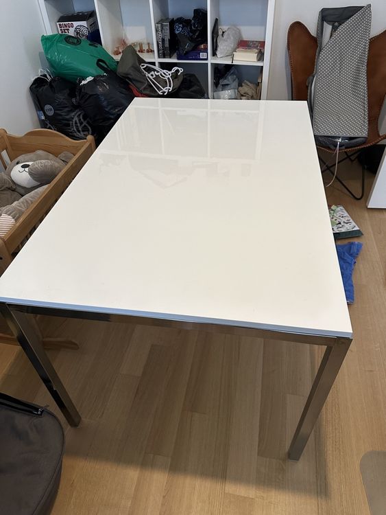 Esstisch Weiss Hochglanz Ikea