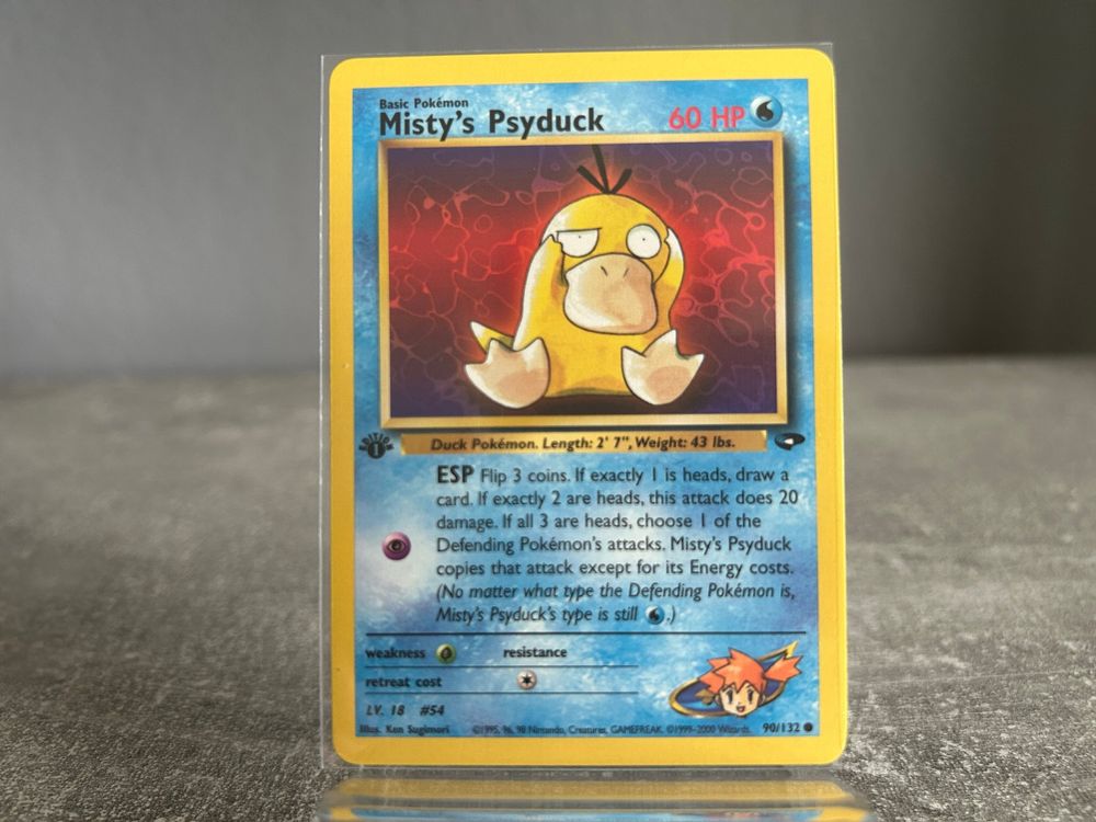 Misty's Psyduck - Gym Challenge / first edition (Gebraucht) in ...