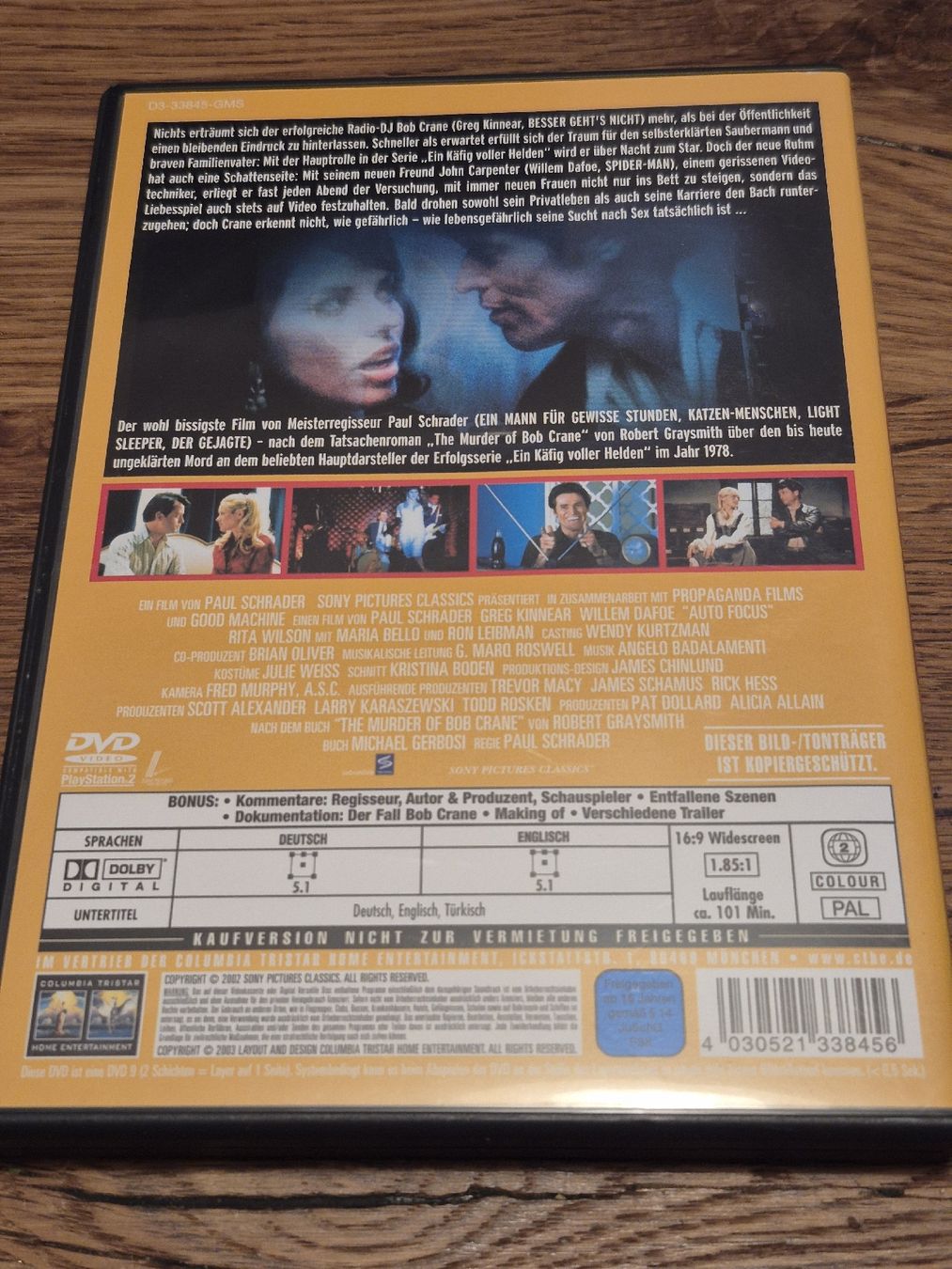 Auto Focus - Greg Kinnear und Willem Dafoe (DVD) (Gebraucht) in ...