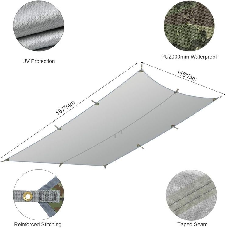 Tarp 3x4 m Wasserdicht Zeltplane (Neu und originalverpackt) in Büren SO ...