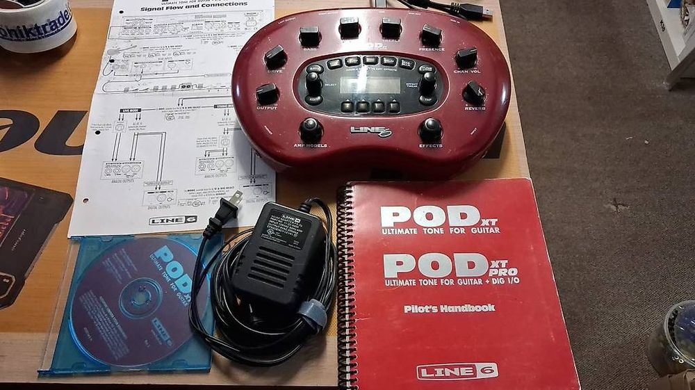 Line 6 POD XT ? Legendäres Gitarren-Multieffektgerät & Amp-M | Kaufen ...
