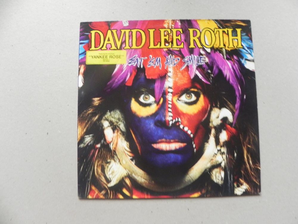 LP USA Hardrock David Lee Roth 1986 Eddy van Halen Steve Vai (Gebraucht ...