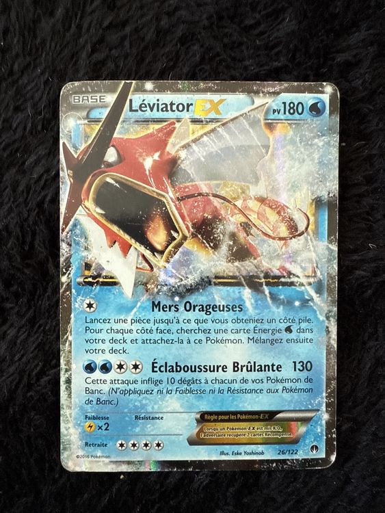 Carte Pokémon Léviator EX 26/122 usagé (Gebraucht) in DORENAZ für CHF 3 ...