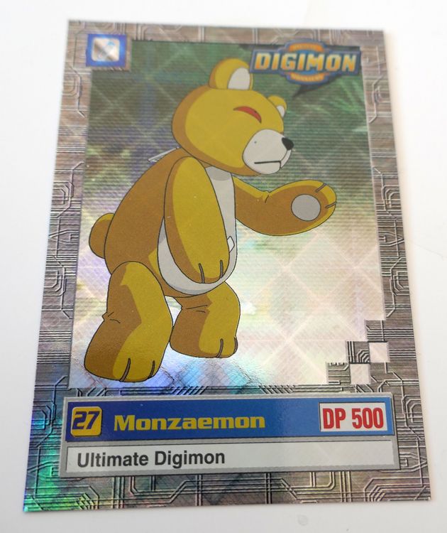 Digimon Animated Series 1 Card U2 Monzaemon EN US (Gebraucht) in Biel ...