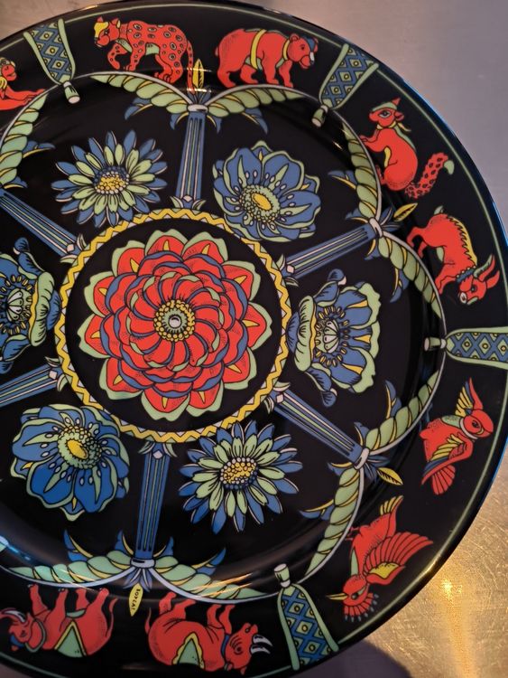 BOPLA Langenthal grosser Teller/Platzteller WILD ROSE neu (Neu und originalverpackt) in ...