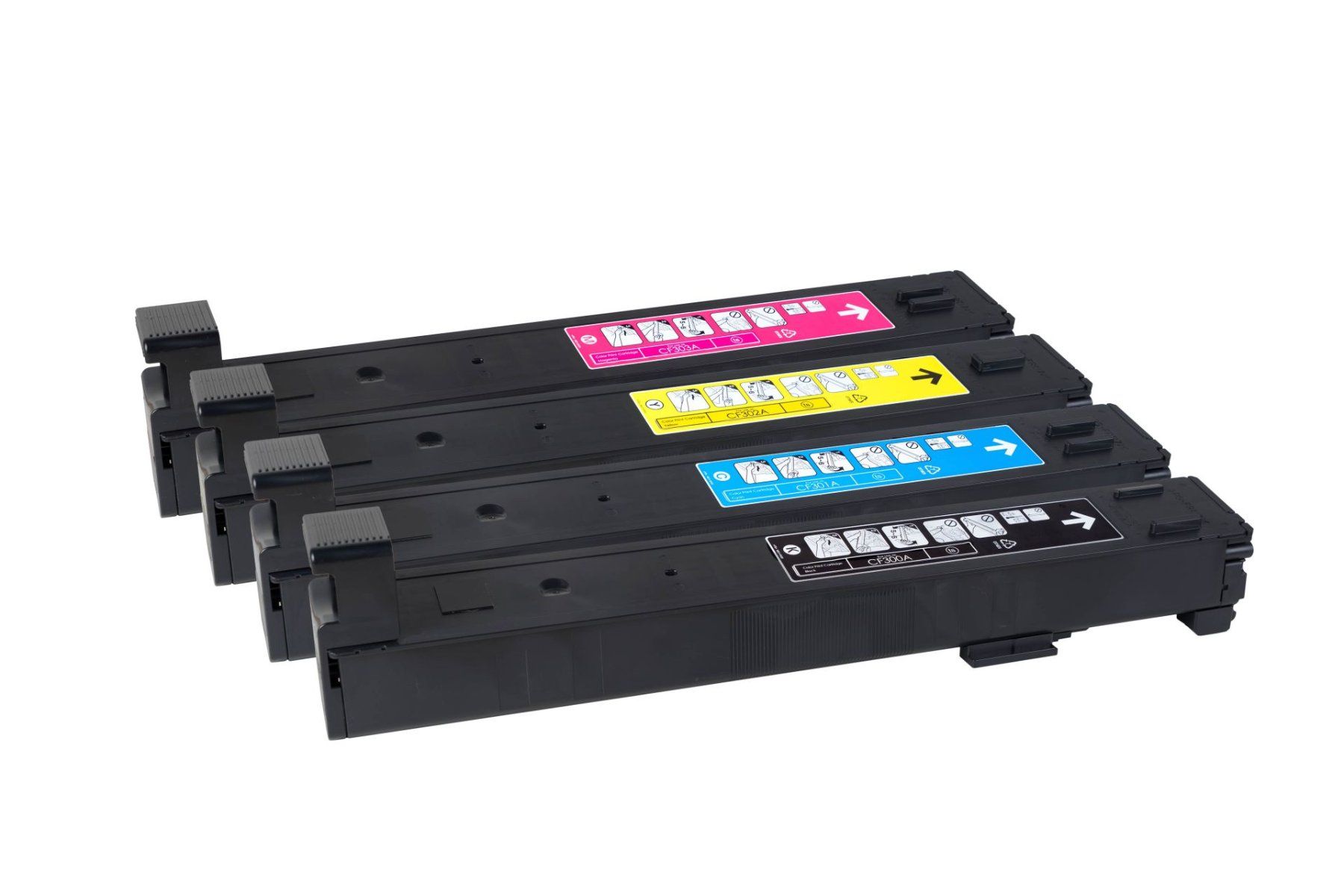 Toner 3er Set für Enterprise M880, Color Laser Jet Flow MFP (Neu und ...
