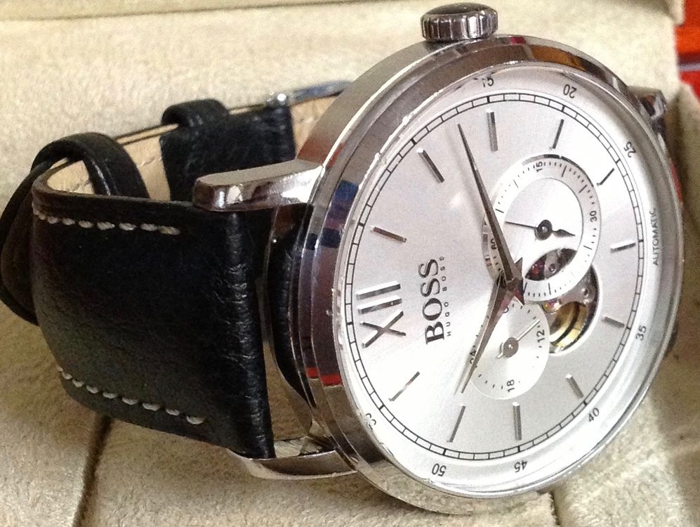 HUGO BOSS Herrenuhr Automatic 47 mm( Neue Preise : 395 CHF ) (Gebraucht ...