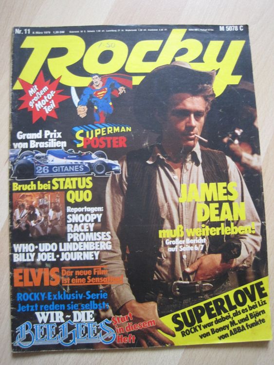 Rocky Bravo Nr 41 v 8 März Status Quo Bee Gees &&& 1979 | Kaufen auf ...