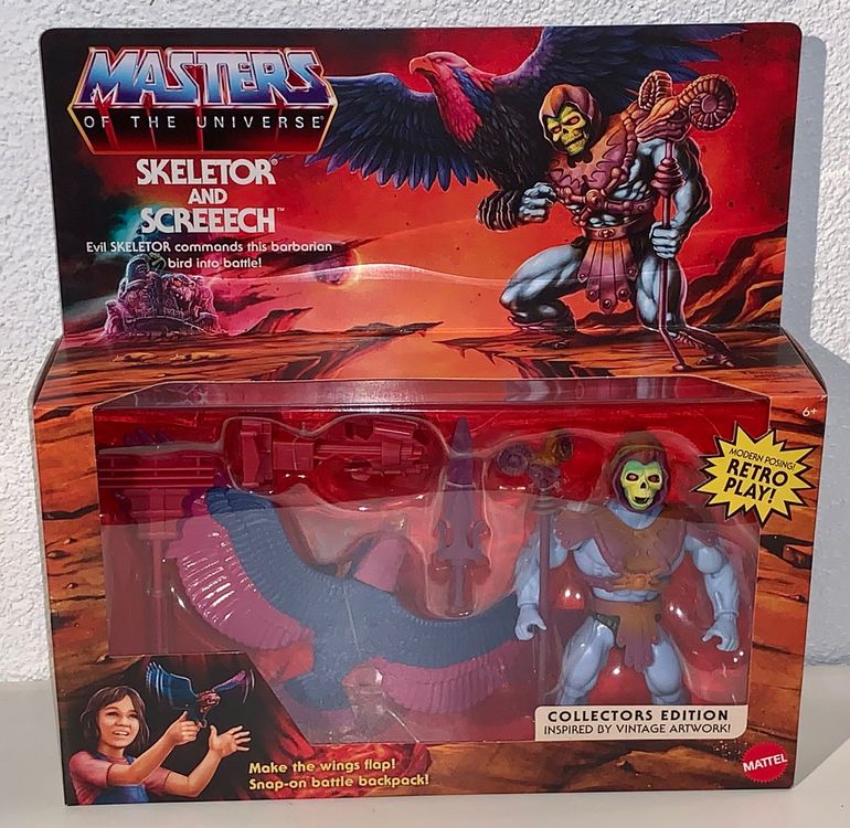 Skeletor and Screech Masters of the Universe Origins Motu | Kaufen auf ...