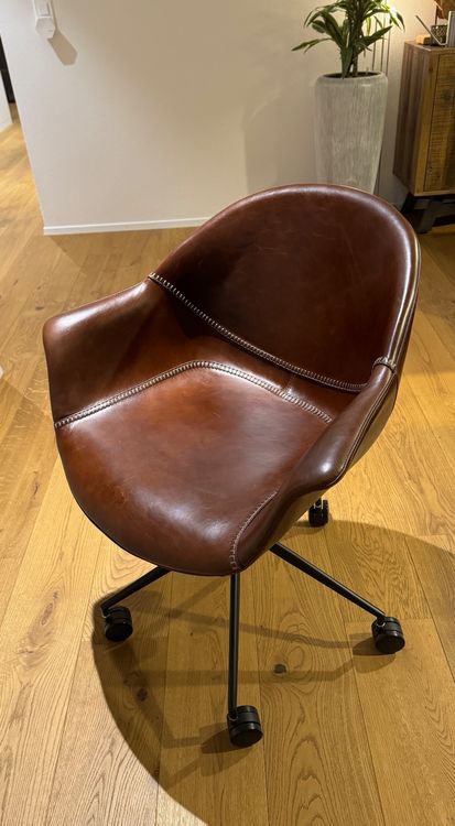 Wunderbar Brostuhl Leder Braun Ebenbild