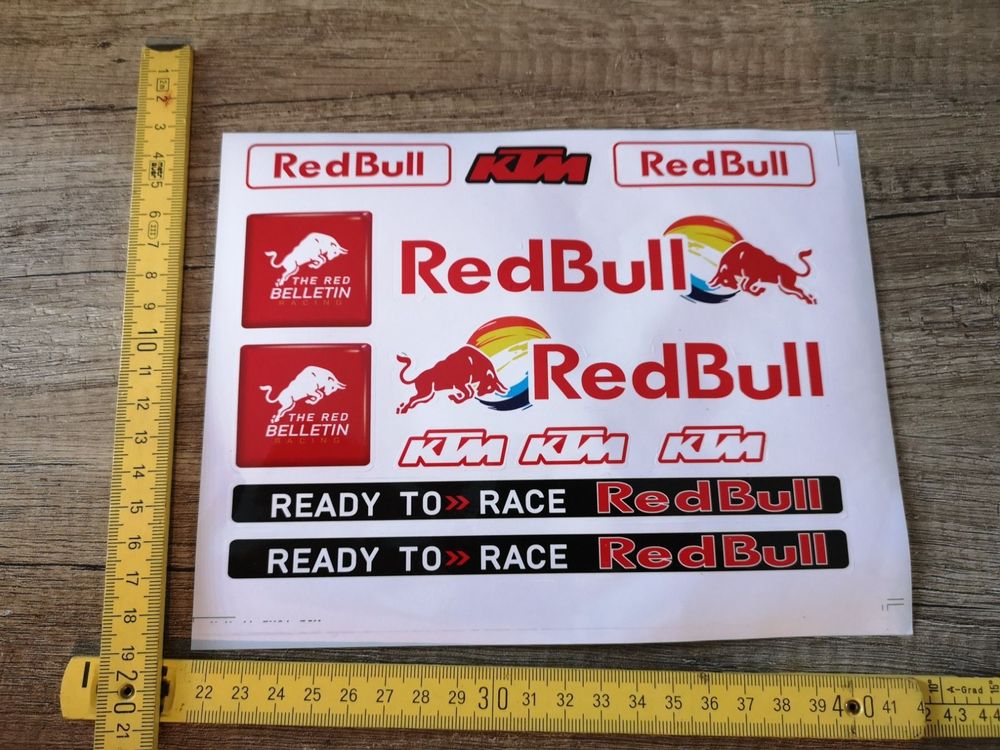 'KTM Red Bull' Carrosserie-Sticker | Kaufen auf Ricardo