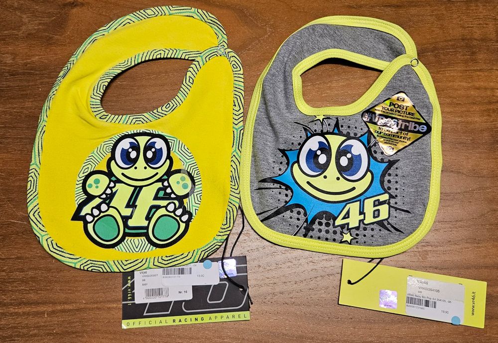 Baby Bib Pop, VR46, Valentino Rossi. Motorrad GP, Overall (Neu und ...