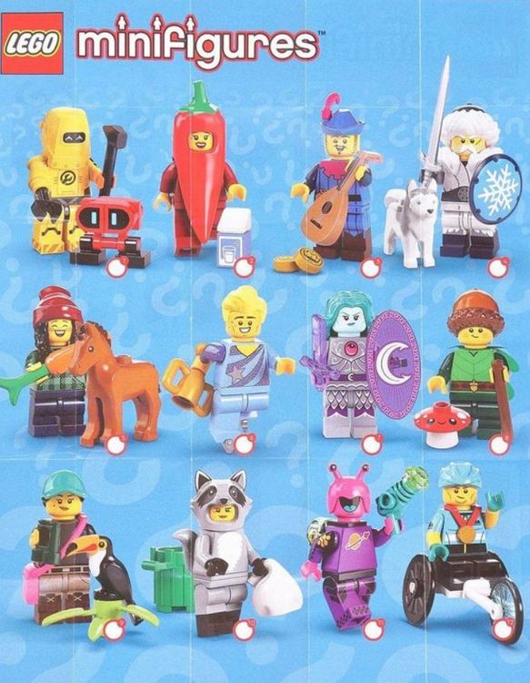 Lego 71032, lego series 22, KOMPLETT, lego minifigur (Neu (gemäss ...
