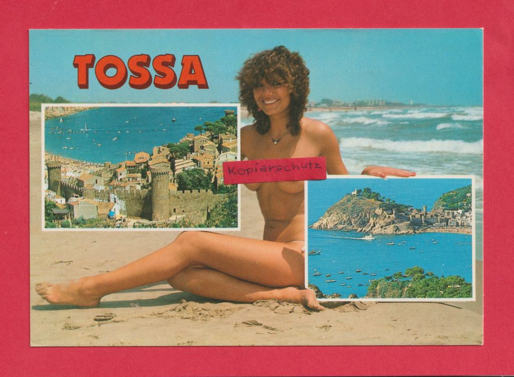 Erotik Ansichtskarte Pin-up "TOSSA" Costa Brava ESPANA (Gebraucht) in Zürich für CHF 7 – mit ...