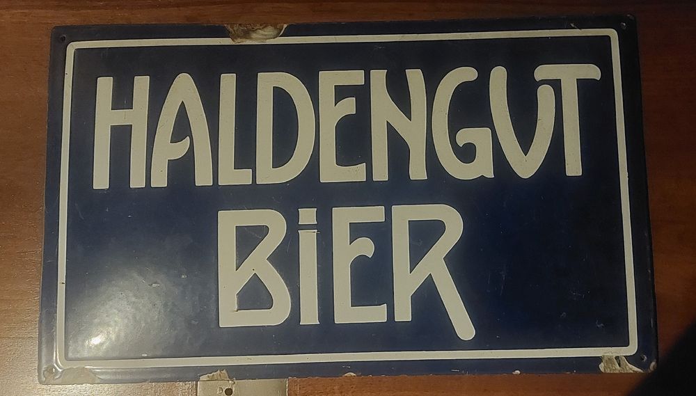 email schild haldengut Bier (Gebraucht) in Opfertshofen SH für CHF 180 ...