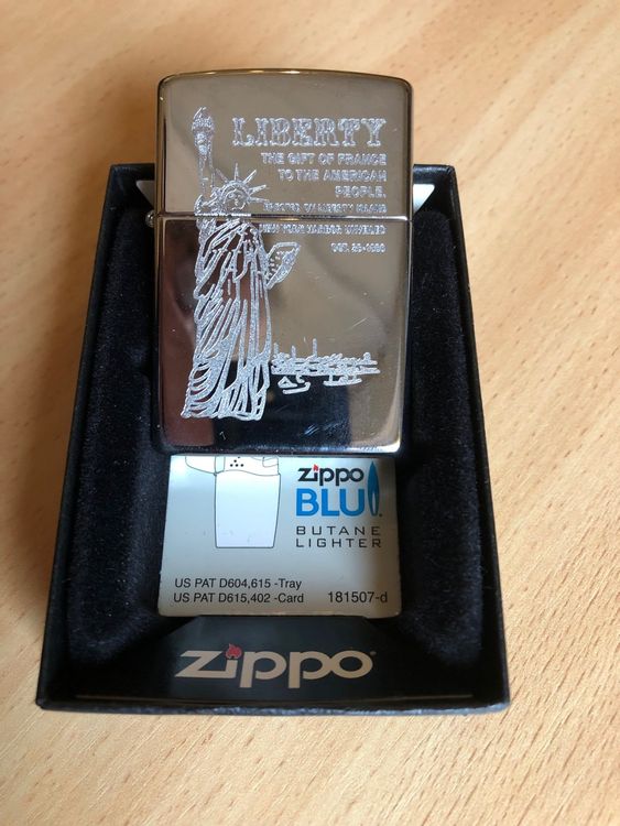 Zippo - Liberty NY (Gebraucht) in Widen für CHF 39 – mit Lieferung auf Ricardo kaufen