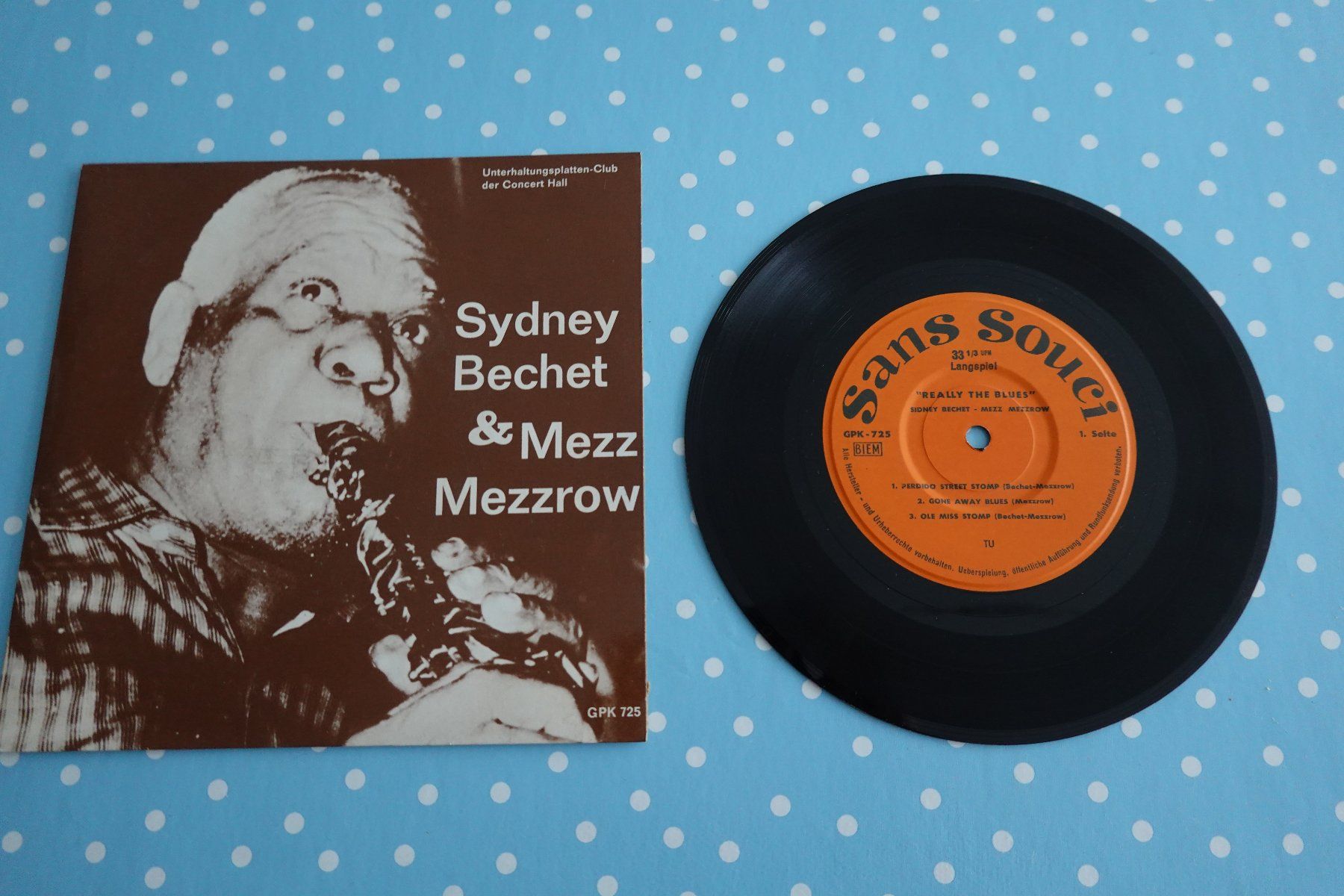 Sydney Bechet & Mezz Mezzrow - 7" Single - Vinyl (Gebraucht) in Jona ...