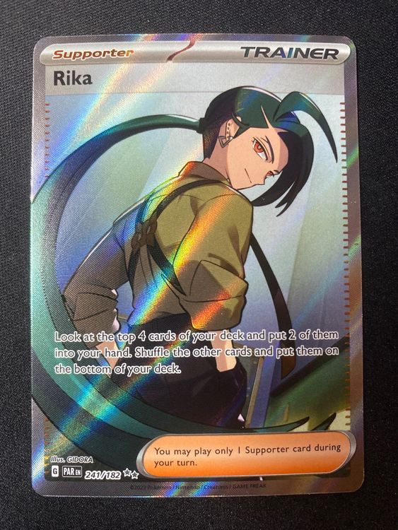 Pokemonkarte Rika 241 Ultra Rare - Cay - Paradox Rift - EN | Kaufen auf ...