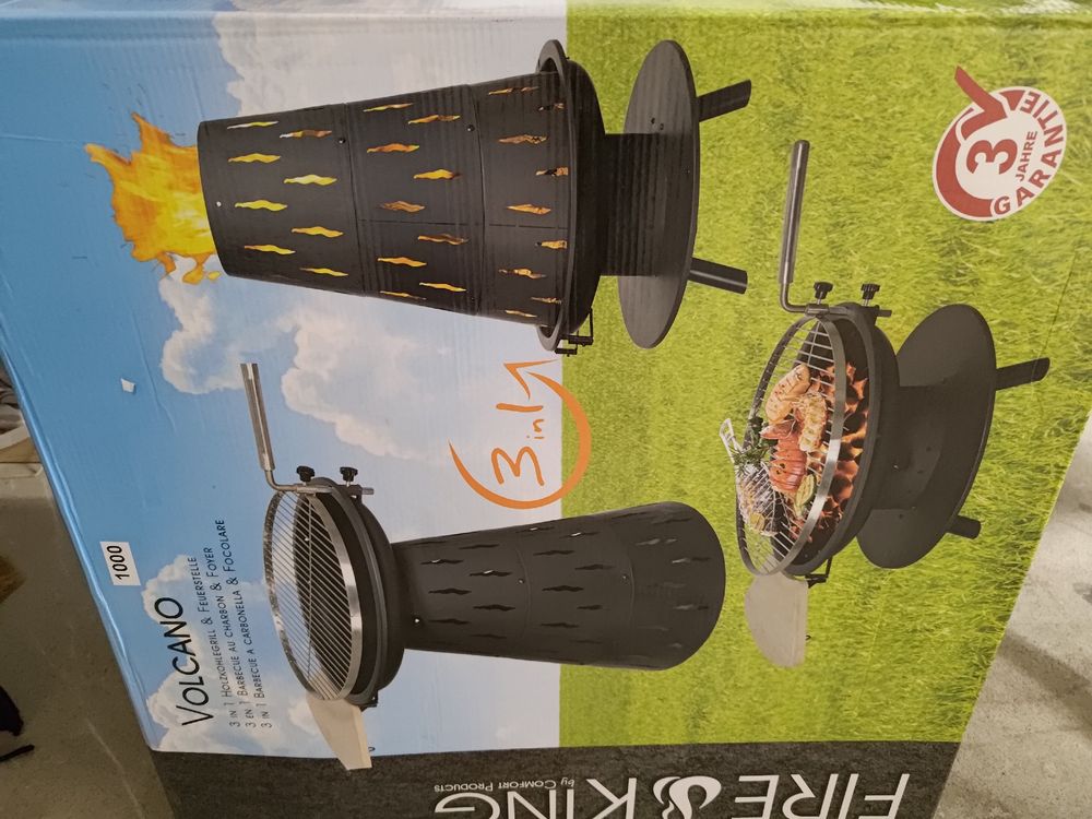 Holzkohlengrill Volcano (Neu und originalverpackt) in Stetten AG für ...