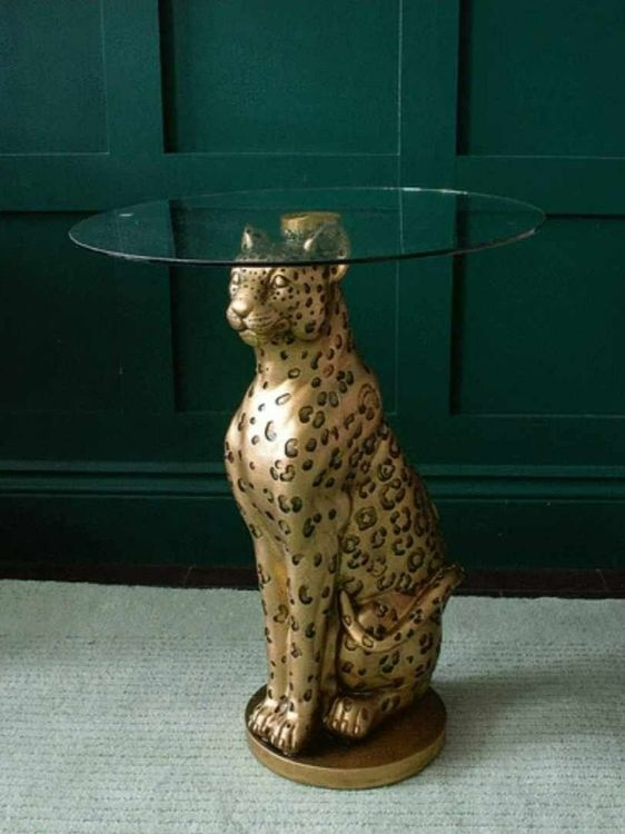 Couch Tisch / Beistelltisch Leopard (Neu und originalverpackt) in ...