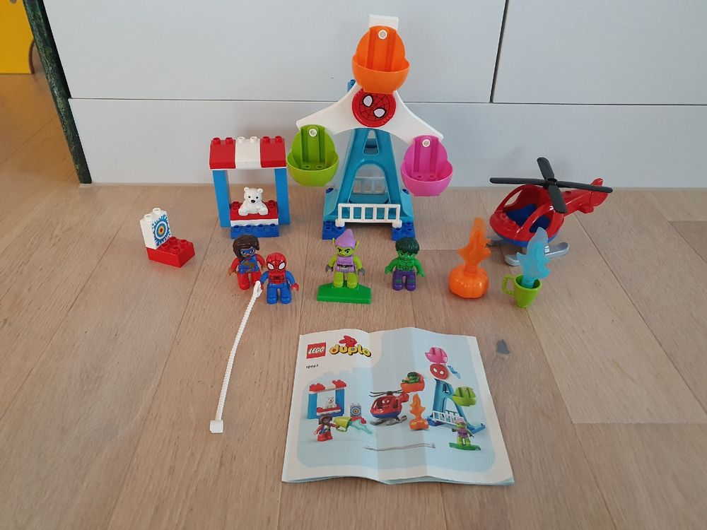 LEGO® DUPLO® Spider-Man Jahrmarkt Abenteuer 10963 Set (Gebraucht) in ...