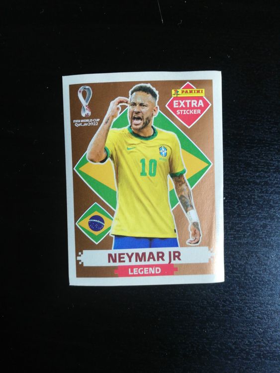 Panini extra sticker legend gold neymar (Gebraucht) in Grandson für CHF ...