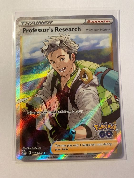 Pokemon Professor's Research 078/078 Pkemon Go EN | Kaufen auf Ricardo